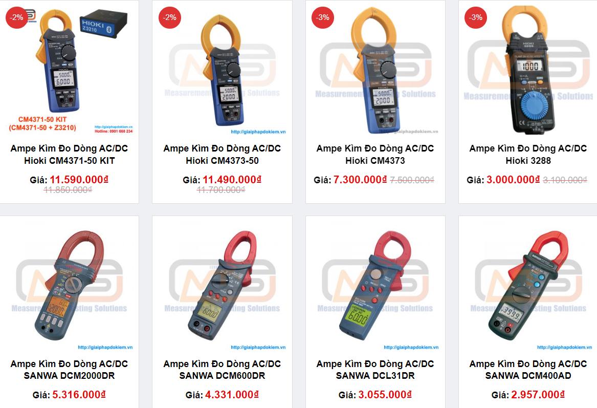 Hướng dẫn cách sử dụng ampe kìm chi tiết - Giải Pháp Đo Kiểm