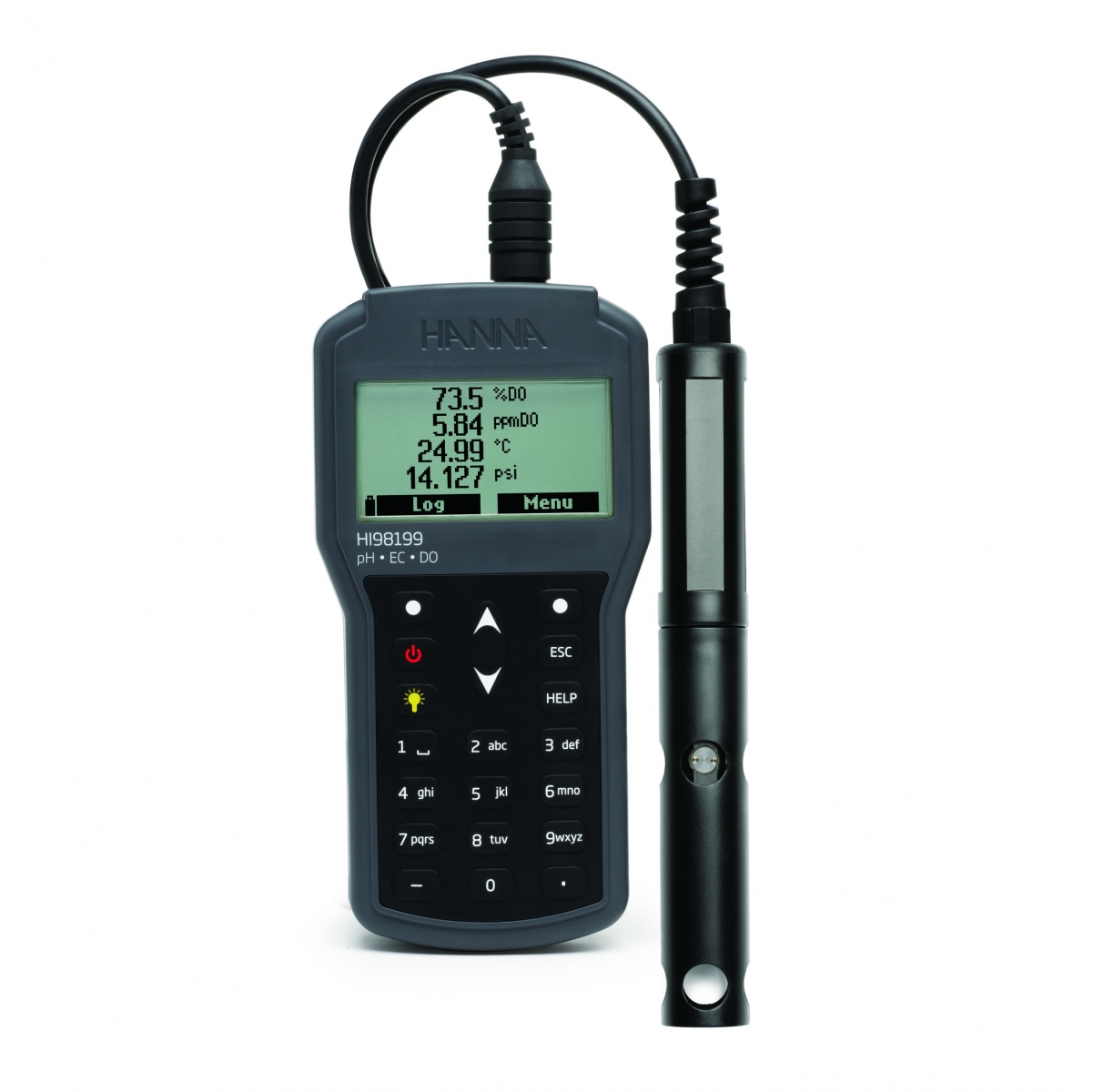 Điện Cực Oxy Hòa Tan Dạng Galvanic Cho Máy HI98199, Cáp 4m Hanna ...