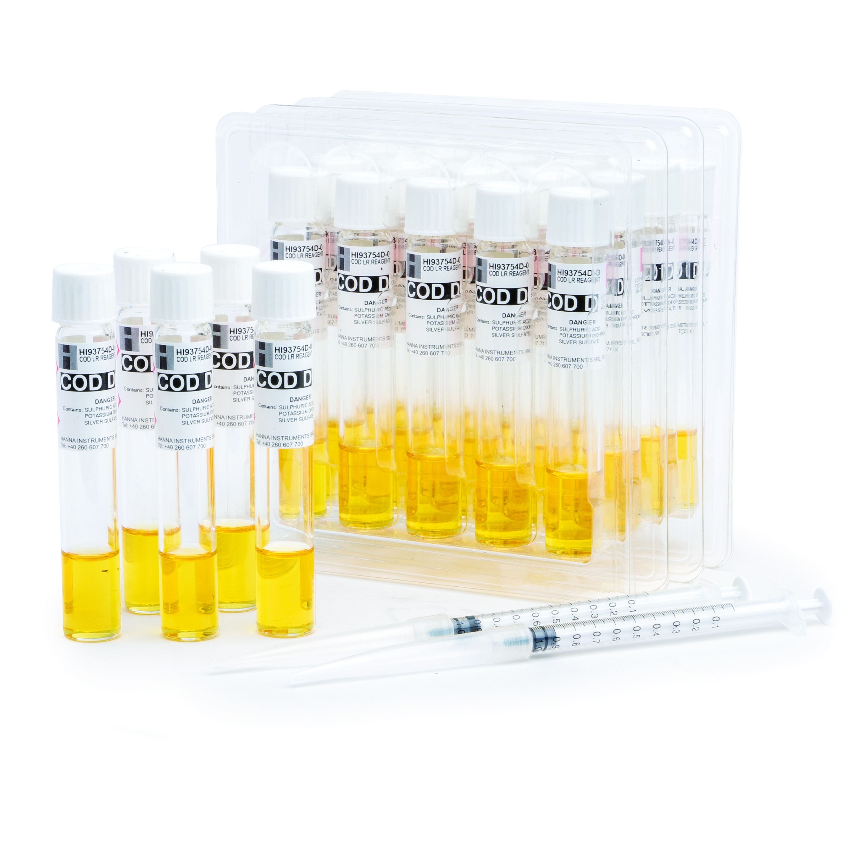 Thuốc Thử COD Không Thủy Ngân Thang Thấp 0 - 150 mg/L (25 ống) Hanna ...